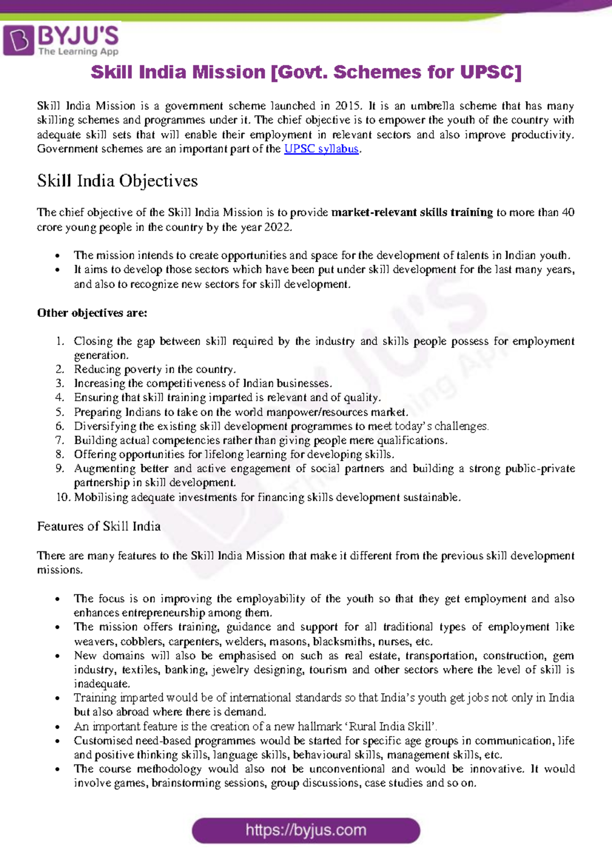 Skill-India-Mission - project on skill india - Skill India Mission ...