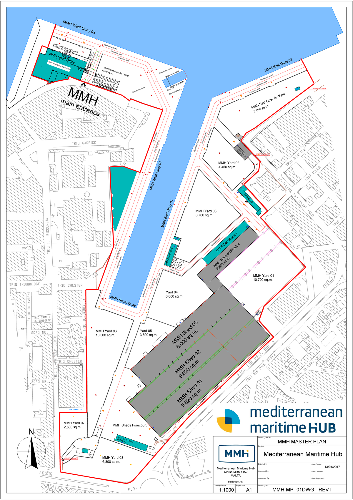 MMH - Master Plans H - MMH main entrance Circulation area Circulation ...