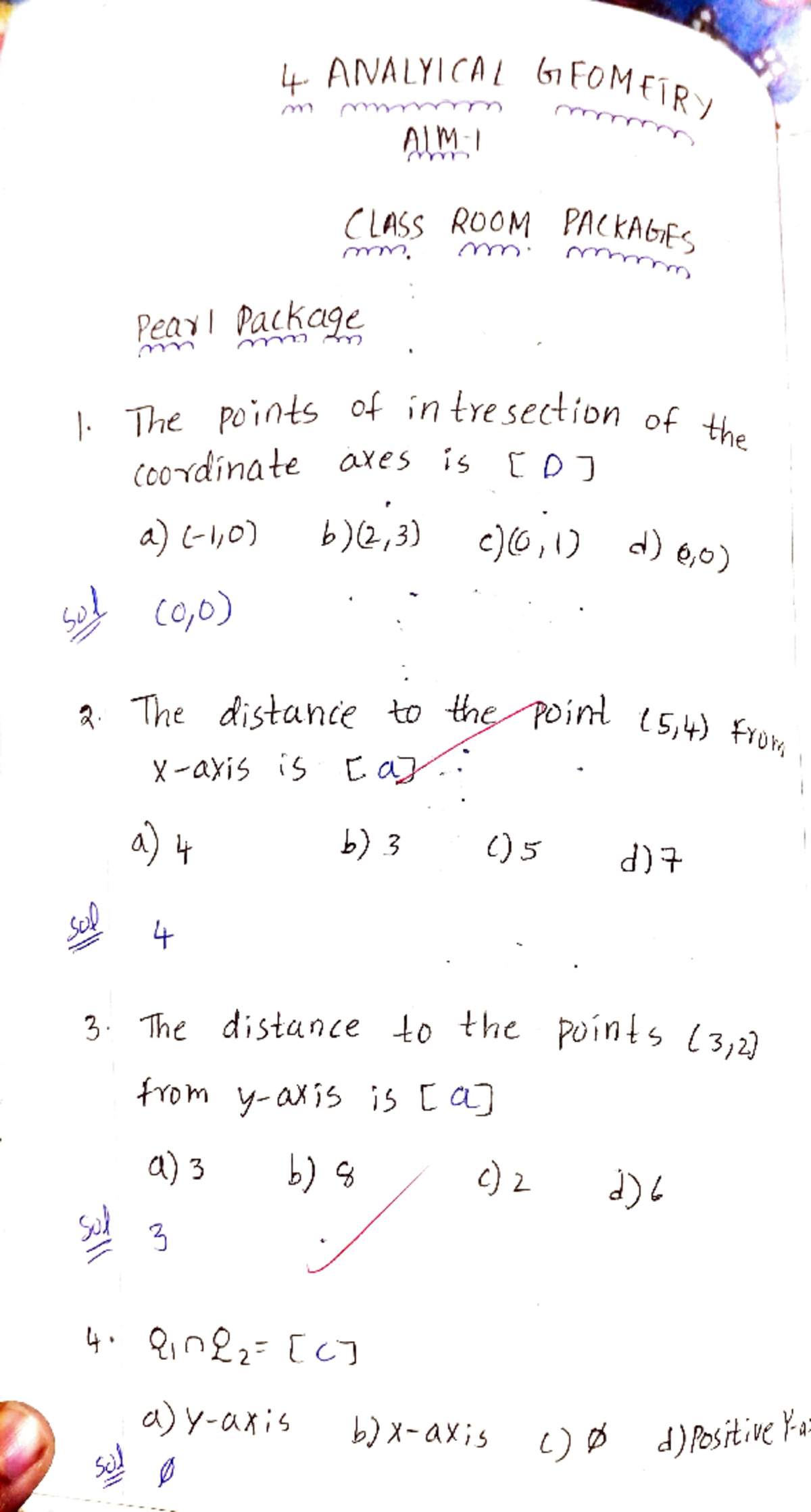 Adobe Scan Apr 12, 2021 - Done - 4. ANALYICAL GEOMETRY m CLASS ROOM PACKAGES Pearl Package . 1 ...