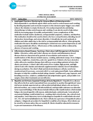GI template 2 - ACTIVE LEARNING TEMPLATES System Disorder STUDENT NAME ...