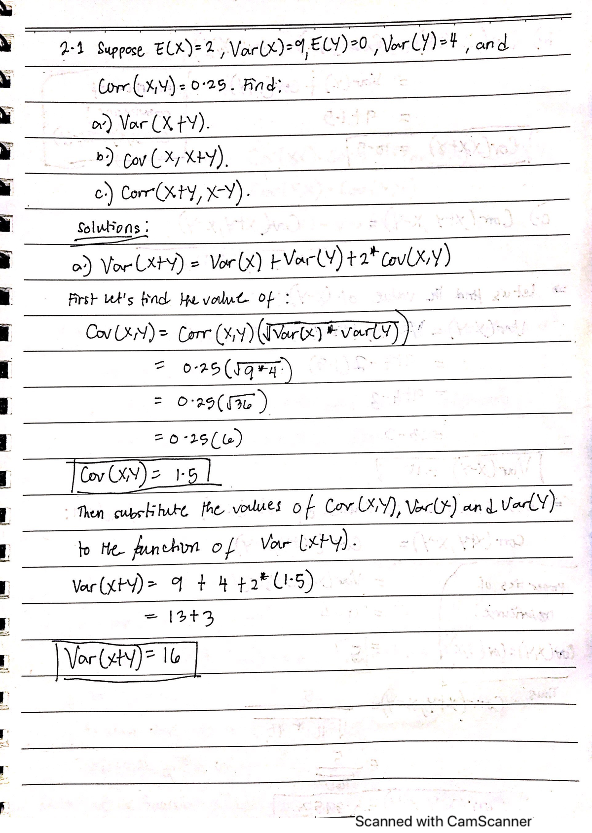 TSA - Time Series Analysis Exercises in Chapter 2 - USTP - Studocu
