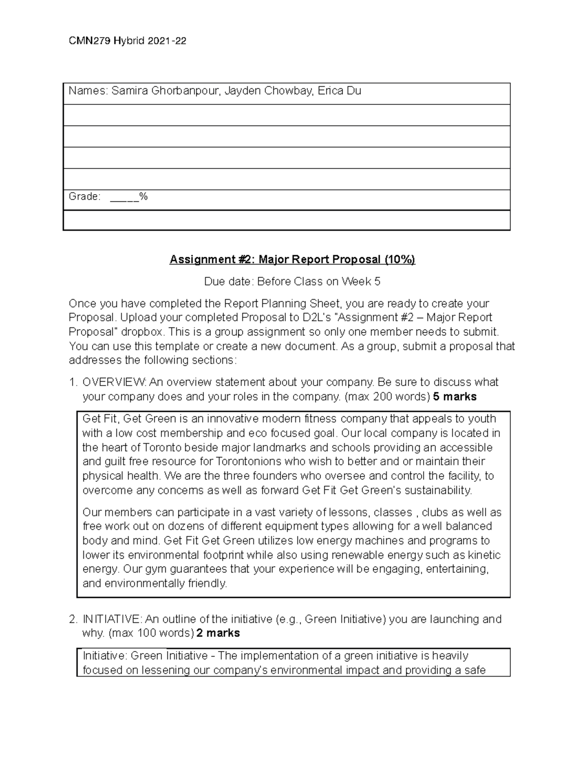 A2+Major+Report+Proposal+Template+F21 eked kw k k k efe kefk k kek ek ...