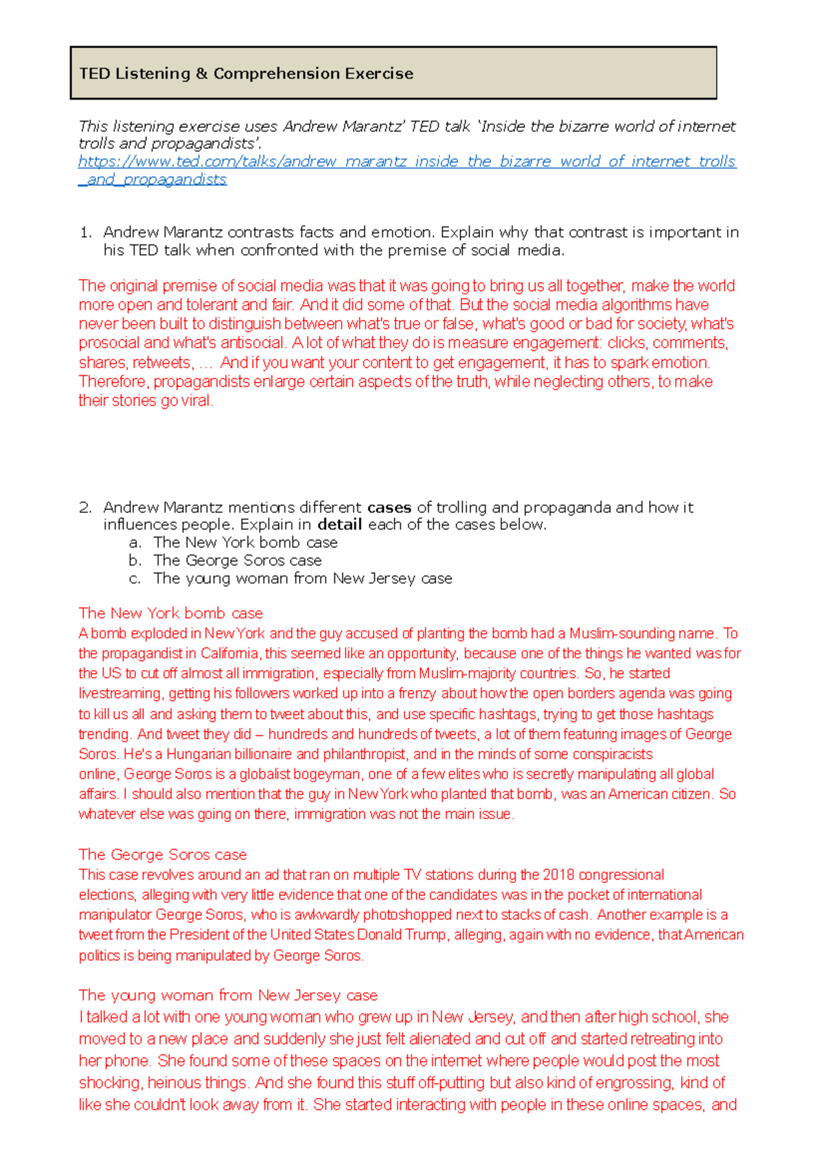 Andrew-Marantz-Key - Samenvatting Ted talk Andrew Marantz - TED ...