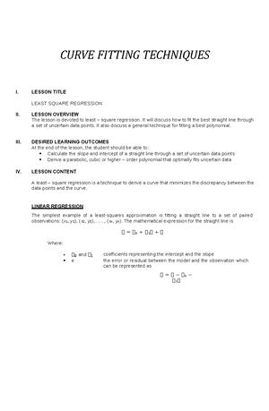 Module 1- Bracketing Methods - BRACKETING METHODS I. LESSON OVERVIEW ...