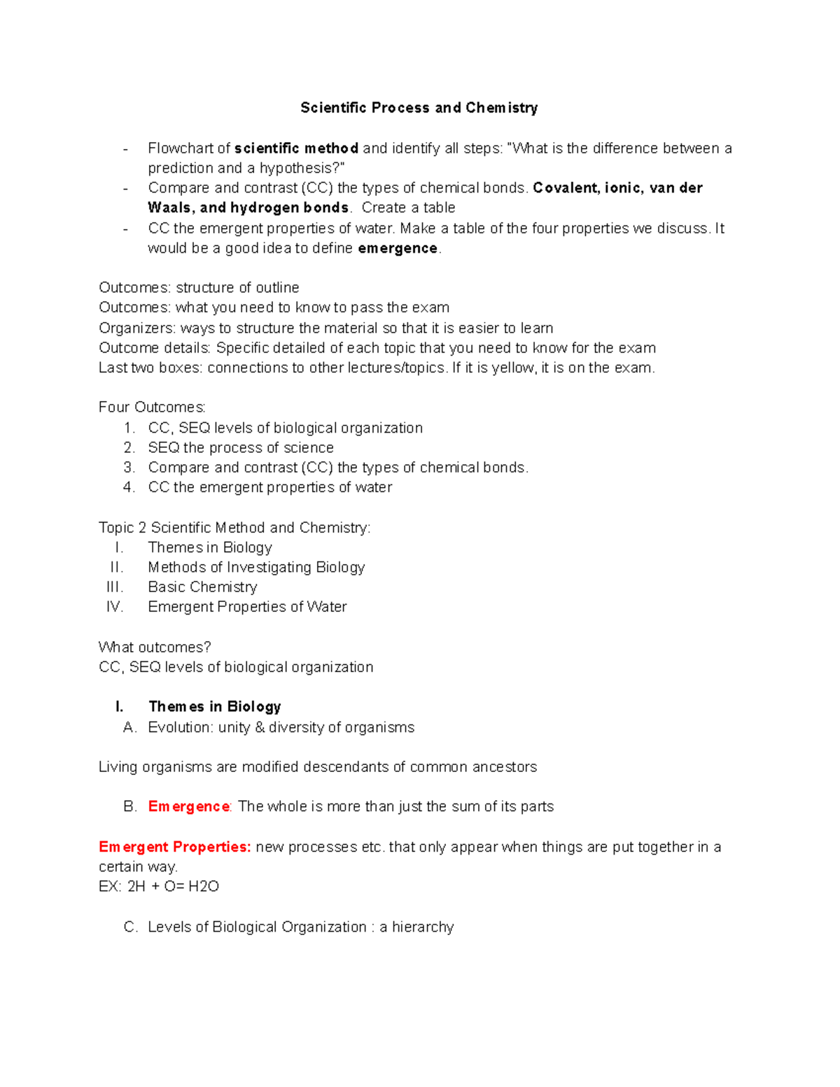 Scientific Process Chemistry - Scientific Process and Chemistry ...