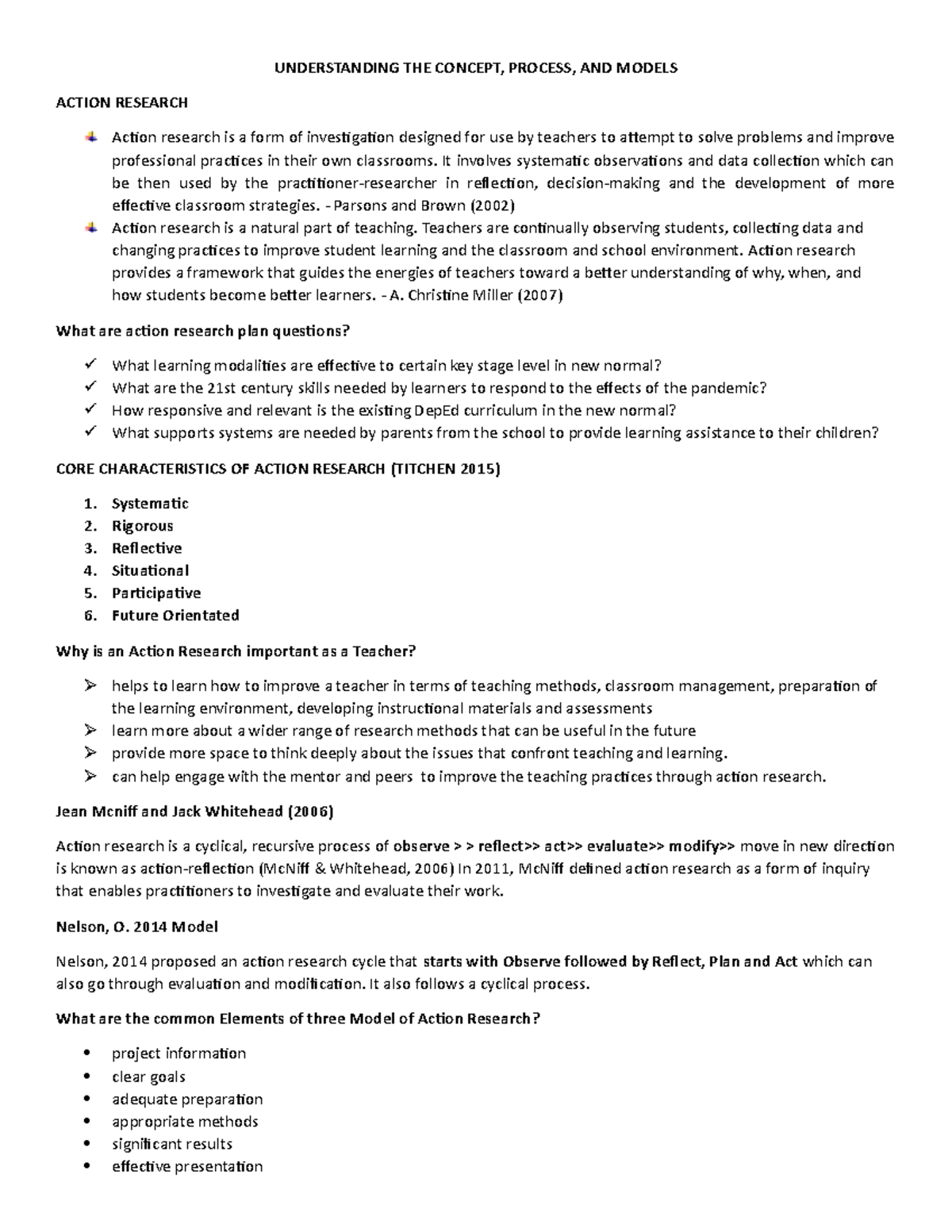 Concept-of-Action-Research - UNDERSTANDING THE CONCEPT, PROCESS, AND ...