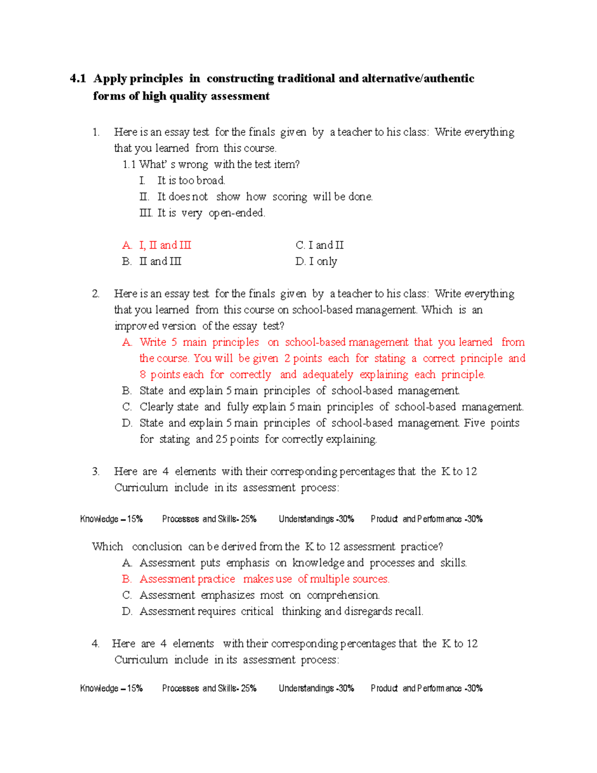 Reviewer Assessment WORD FILE TO Email 7 7 14 - 4 Apply principles in ...