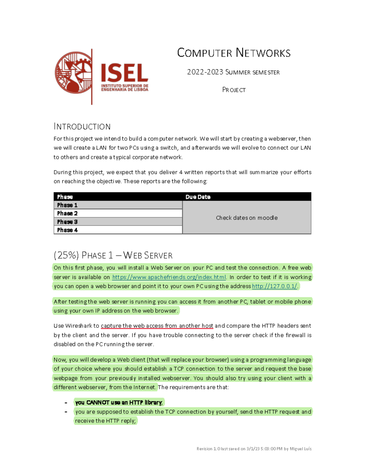 00 - Final Project - v11-simonly - COMPUTER NETWORKS 2022-2023 SUMMER SEMESTER PROJECT ...