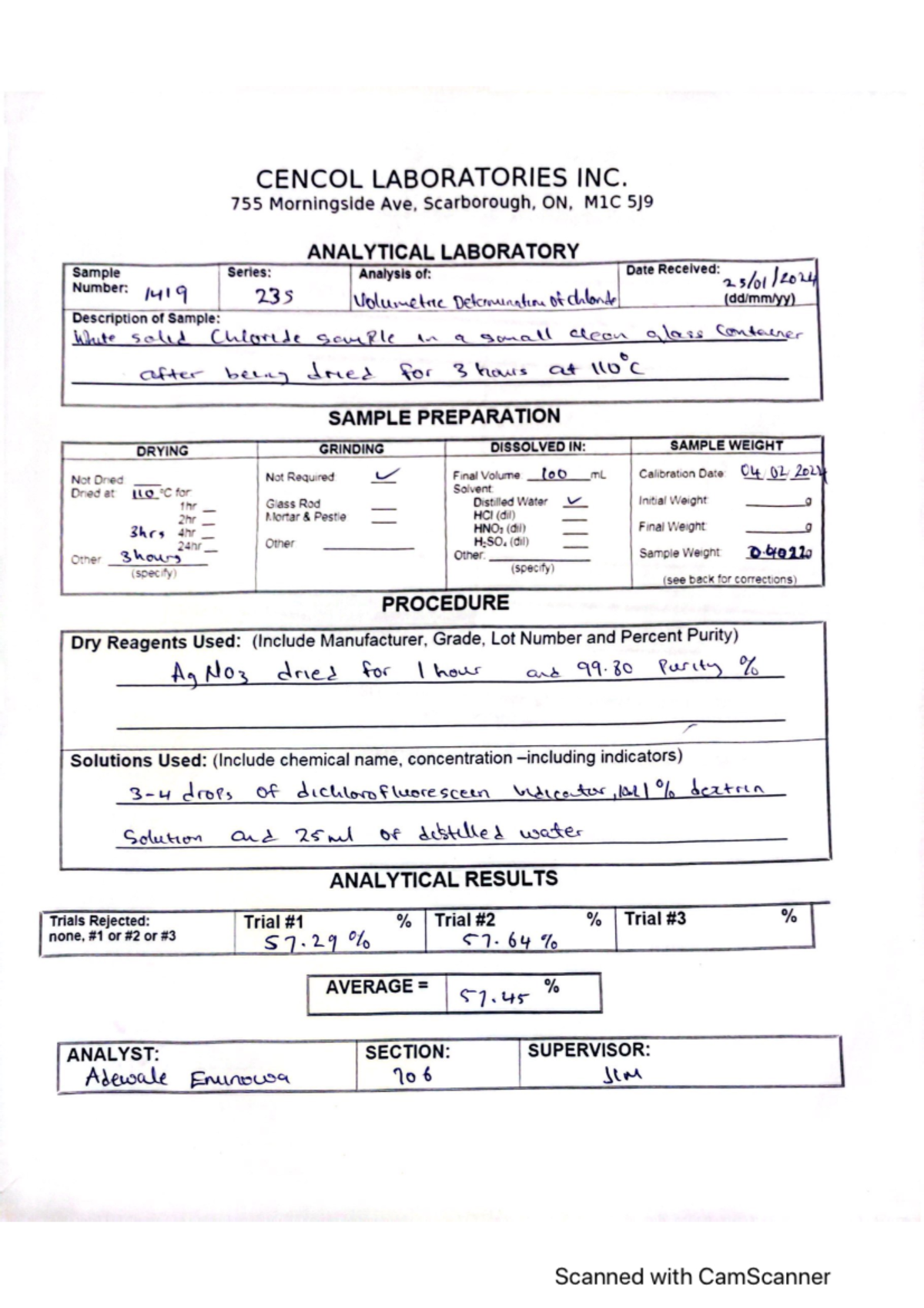 Experiment 1 post lab - CH-207 - Studocu