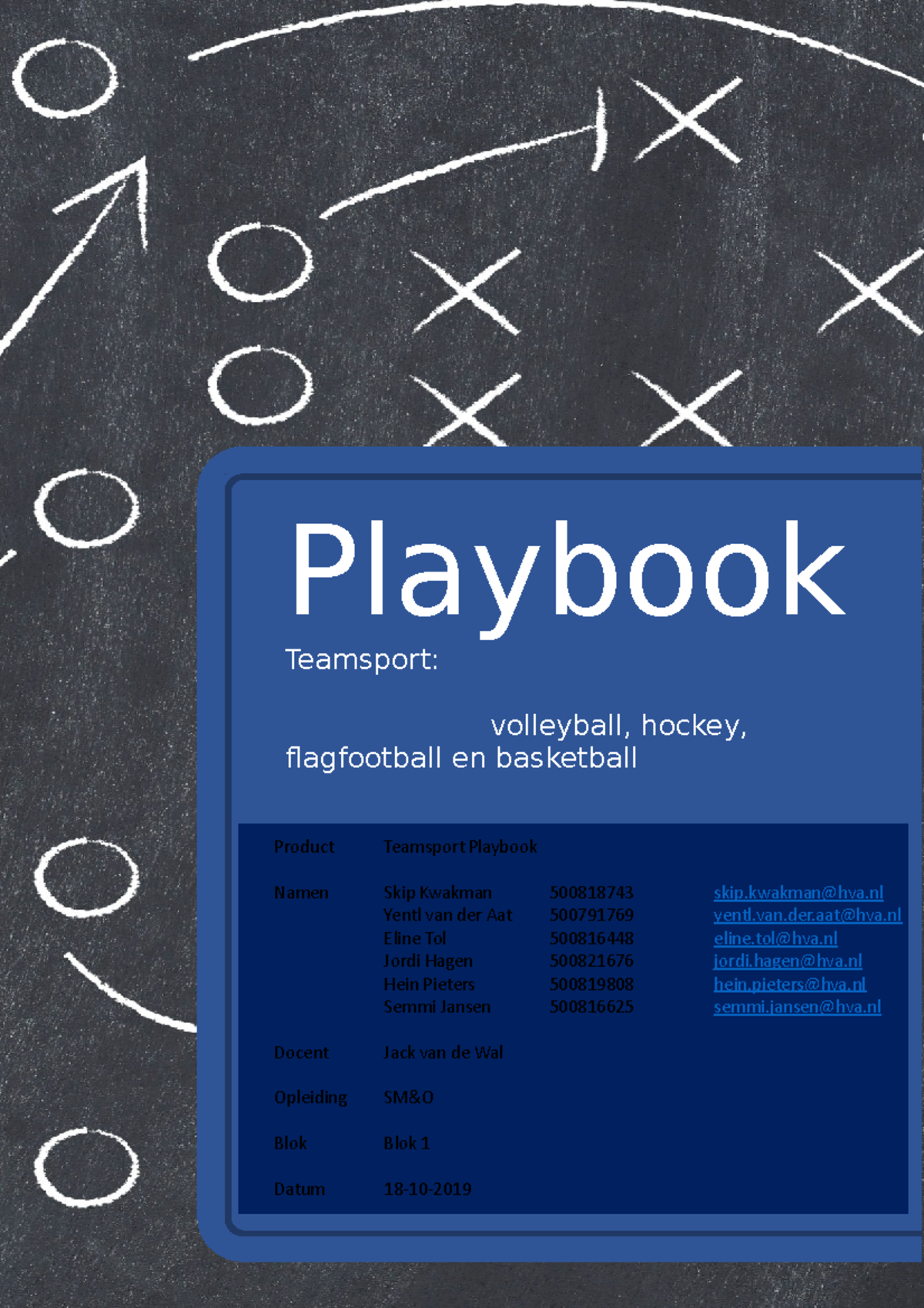 Playbook-Teamsport - Cijfer: 6,3 - Playbook Teamsport: volleyball ...