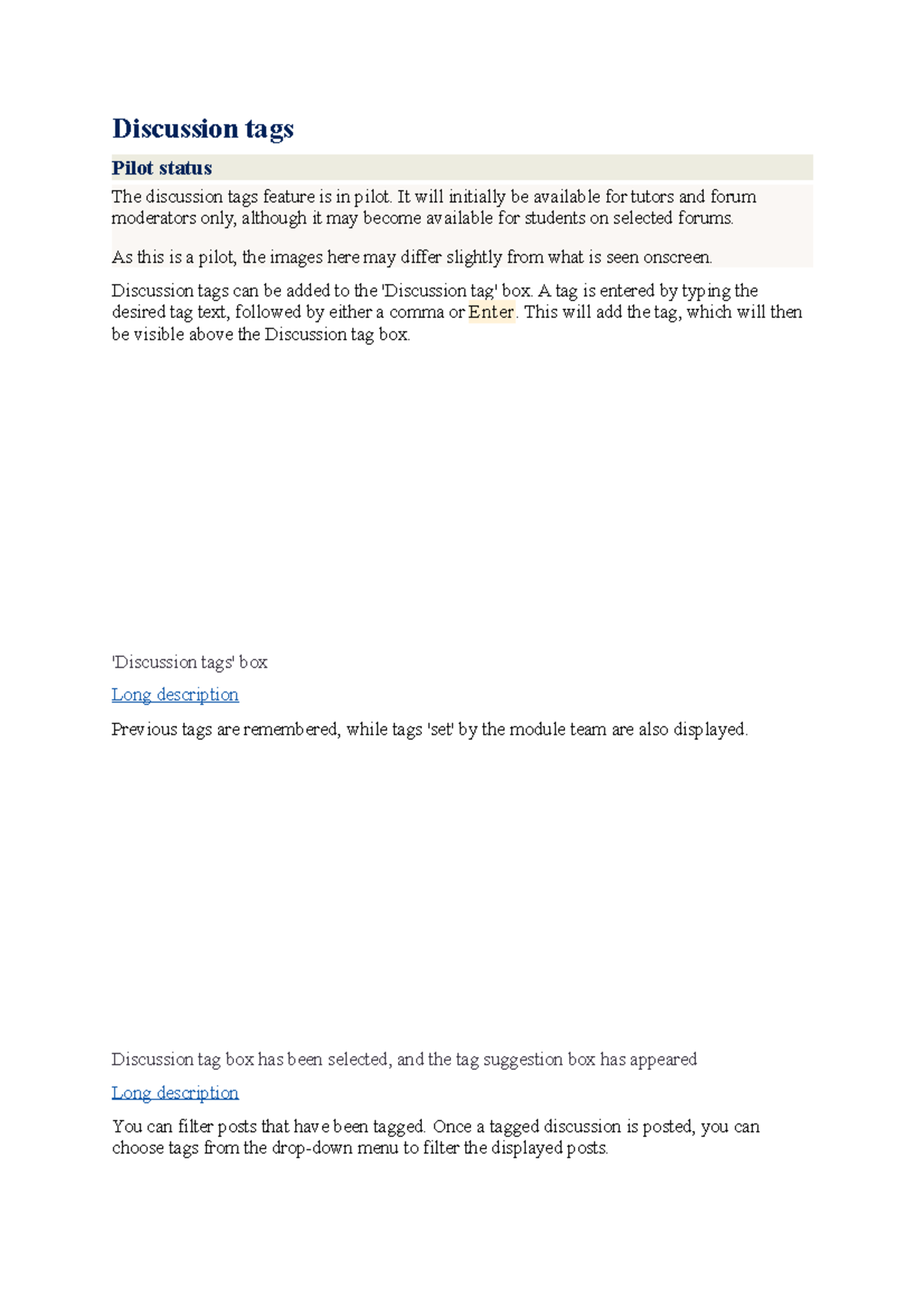 Forums Discussion tags - Discussion tags Pilot status The discussion ...