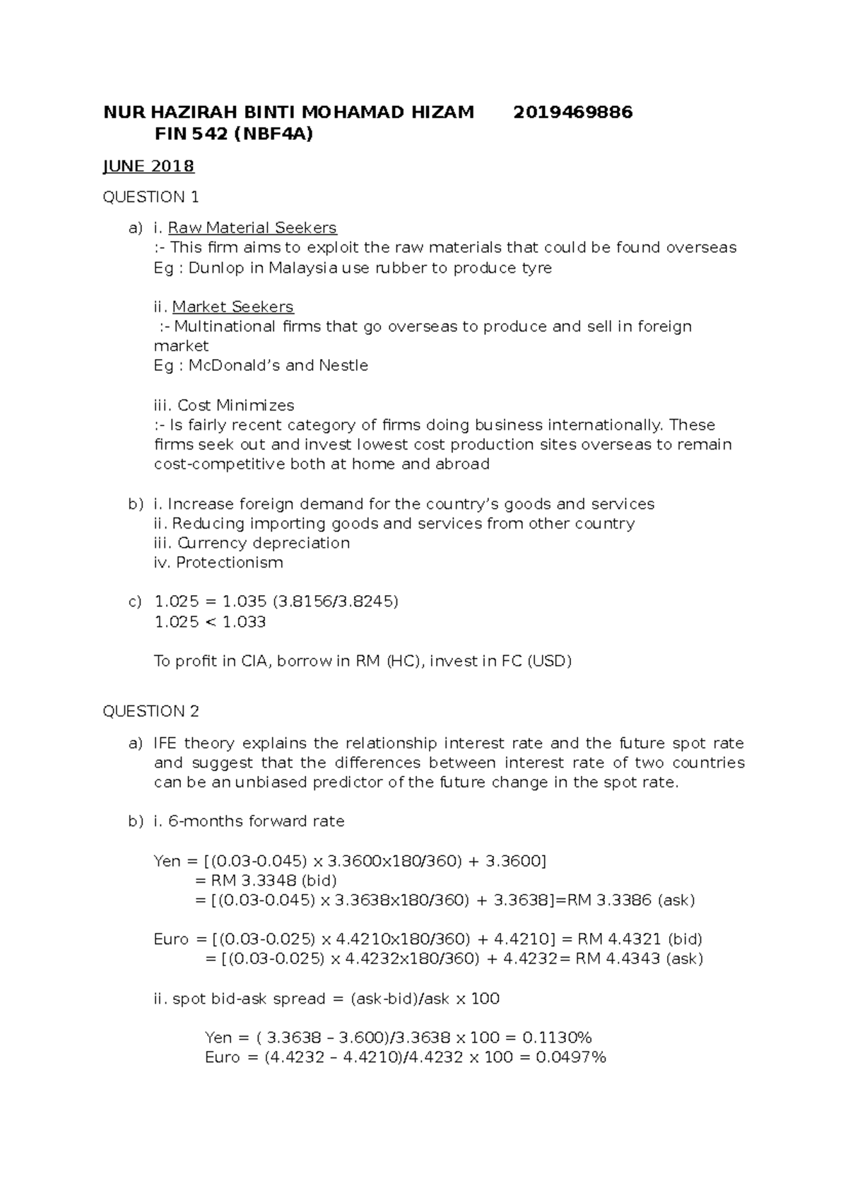 Individual assignment 1 sem 4 - NUR HAZIRAH BINTI MOHAMAD HIZAM ...