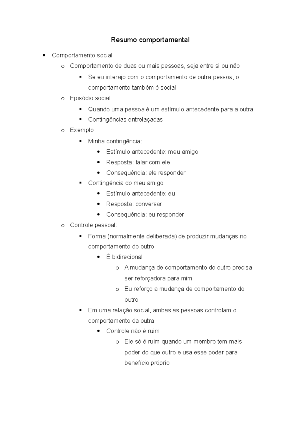Resumo comportamental - : falar que estou com dor de barriga Tato ...