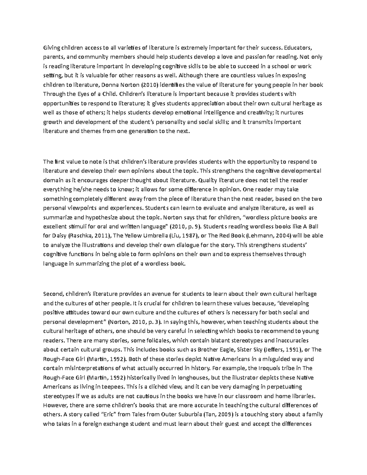 Children literature - Notes - Giving children access to all varieties ...