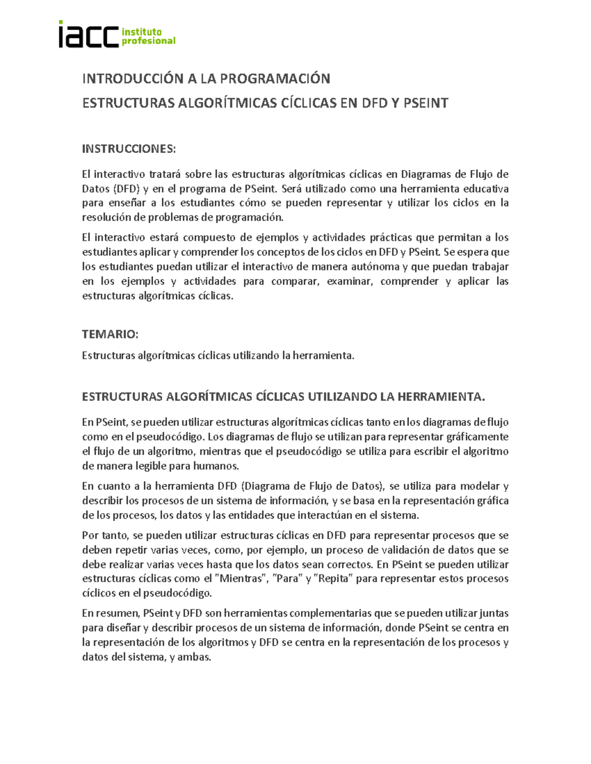 S8 Interactivo Microactividad Profundizacion ACC Intpg 1303 ... S8 Interactivo Microactividad Profundizacion ACC Intpg 1303 ...