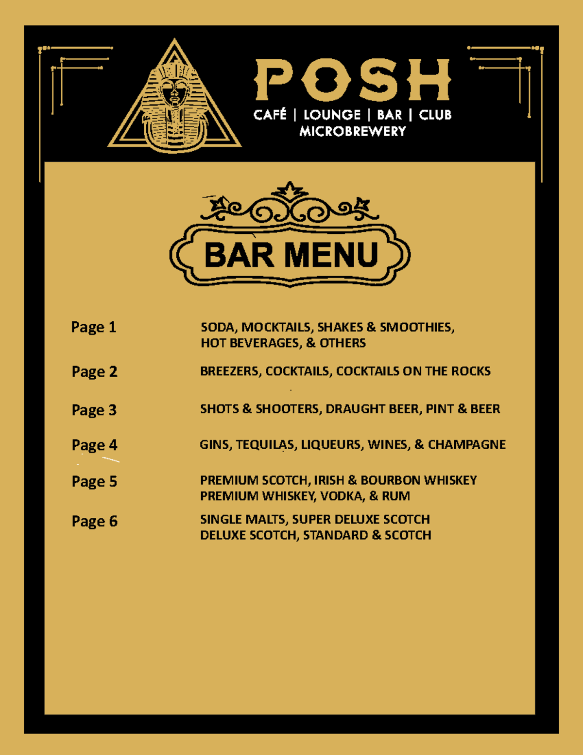 Print Final BAR MENU - abc - BAR MENU Page 1 SODA, MOCKTAILS, SHAKES ...