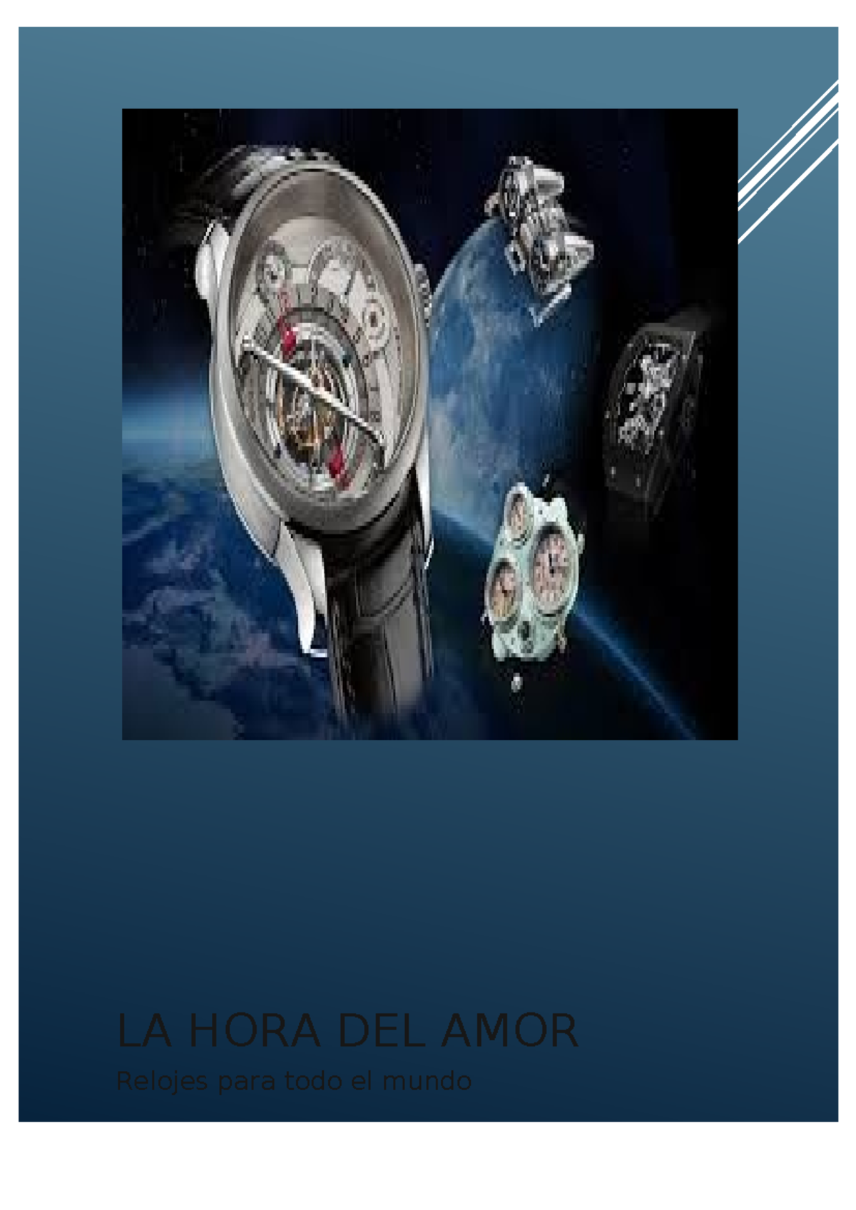 Catalogo - LA HORA DEL AMOR Relojes para todo el mundo Reloj Deportivo ...