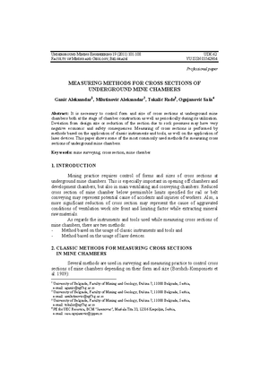GGE 5202 Mining Surveying Notes - GGE 5202 MINING SURVEYING Course ...