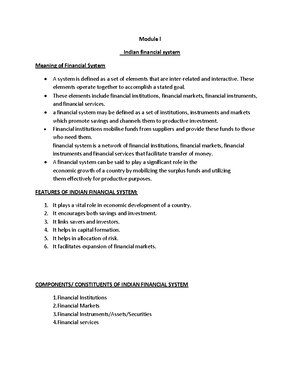 Discount and Finance House of India Ltd - (DFHI), a unique institution ...