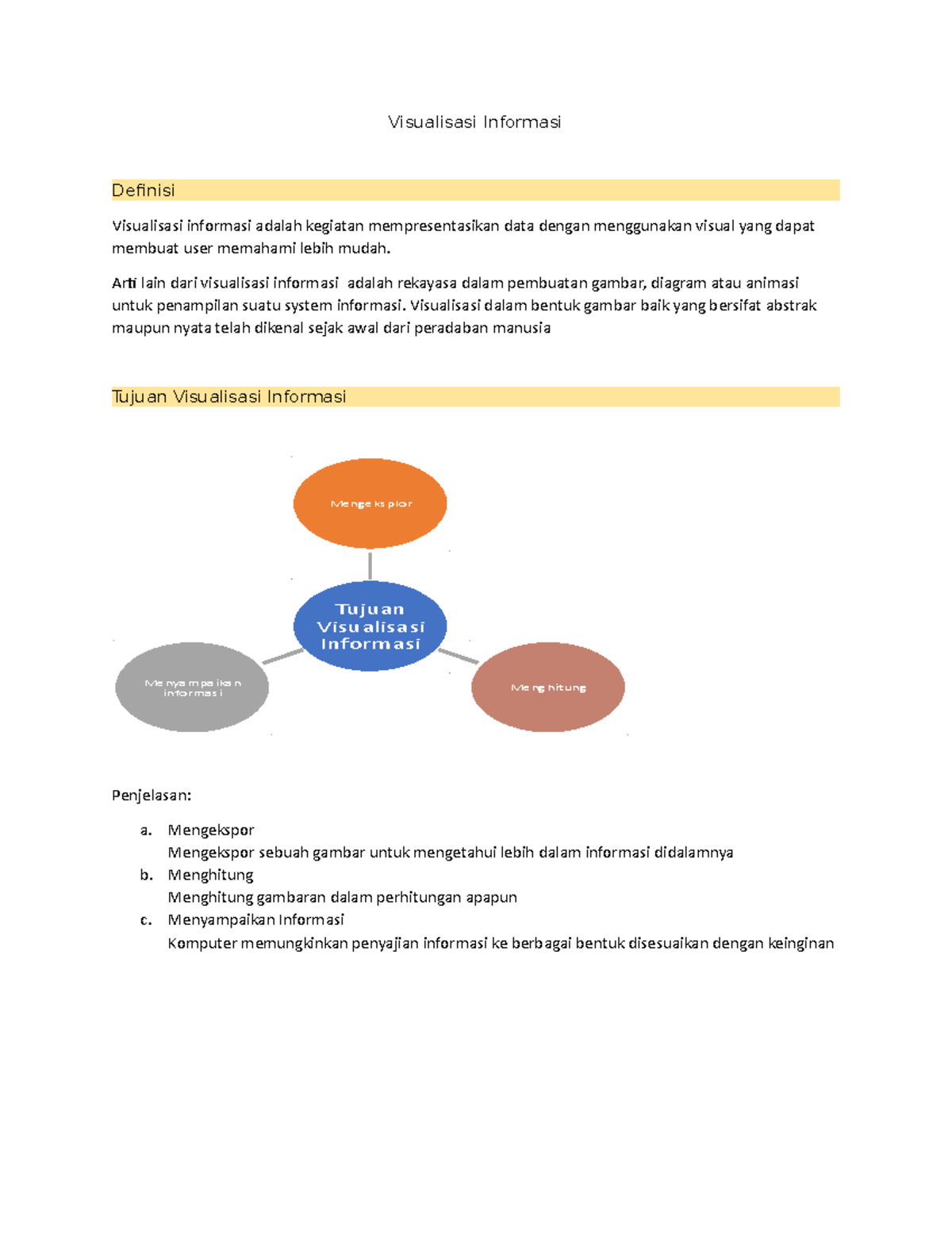 Visualisasi Informasi - Visualisasi Informasi Definisi Visualisasi ...