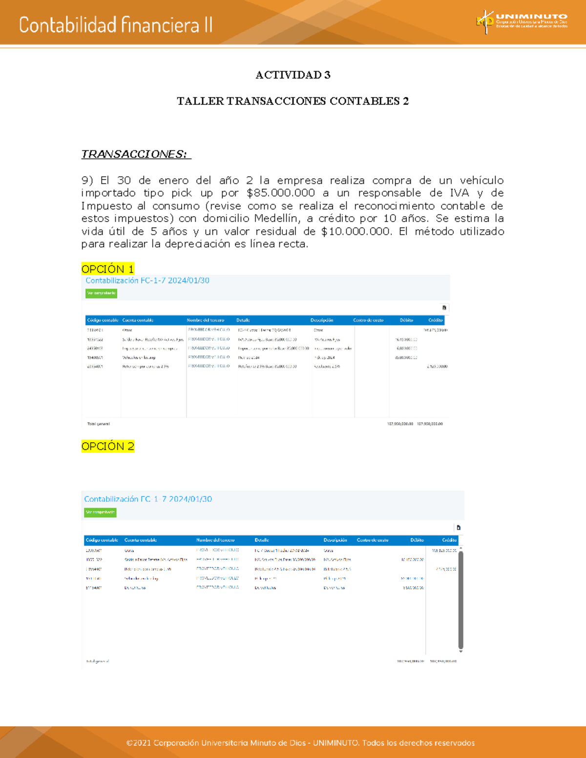 Uni2 act3 tal tra con v20 cfii par2 - ACTIVIDAD 3 TALLER TRANSACCIONES ...