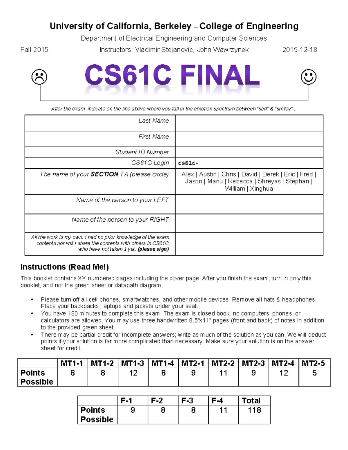 Fa15 Final Blank - exam - University of California, Berkeley – College ...