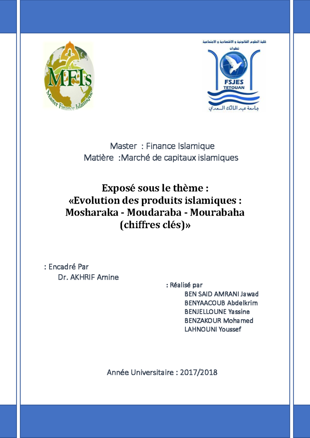 Evolution des produits islamiques - osrI l BéEAl MéssARll:l éEéEPAlIs ...