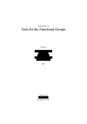 Sublimation of Mothballs Lab Report - Activity No. 8 Sublimation of ...