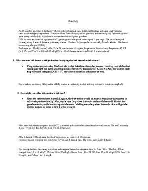 Judgement week 4 - The Clinical Judgment Plan for Care: RNSG 1261 ...