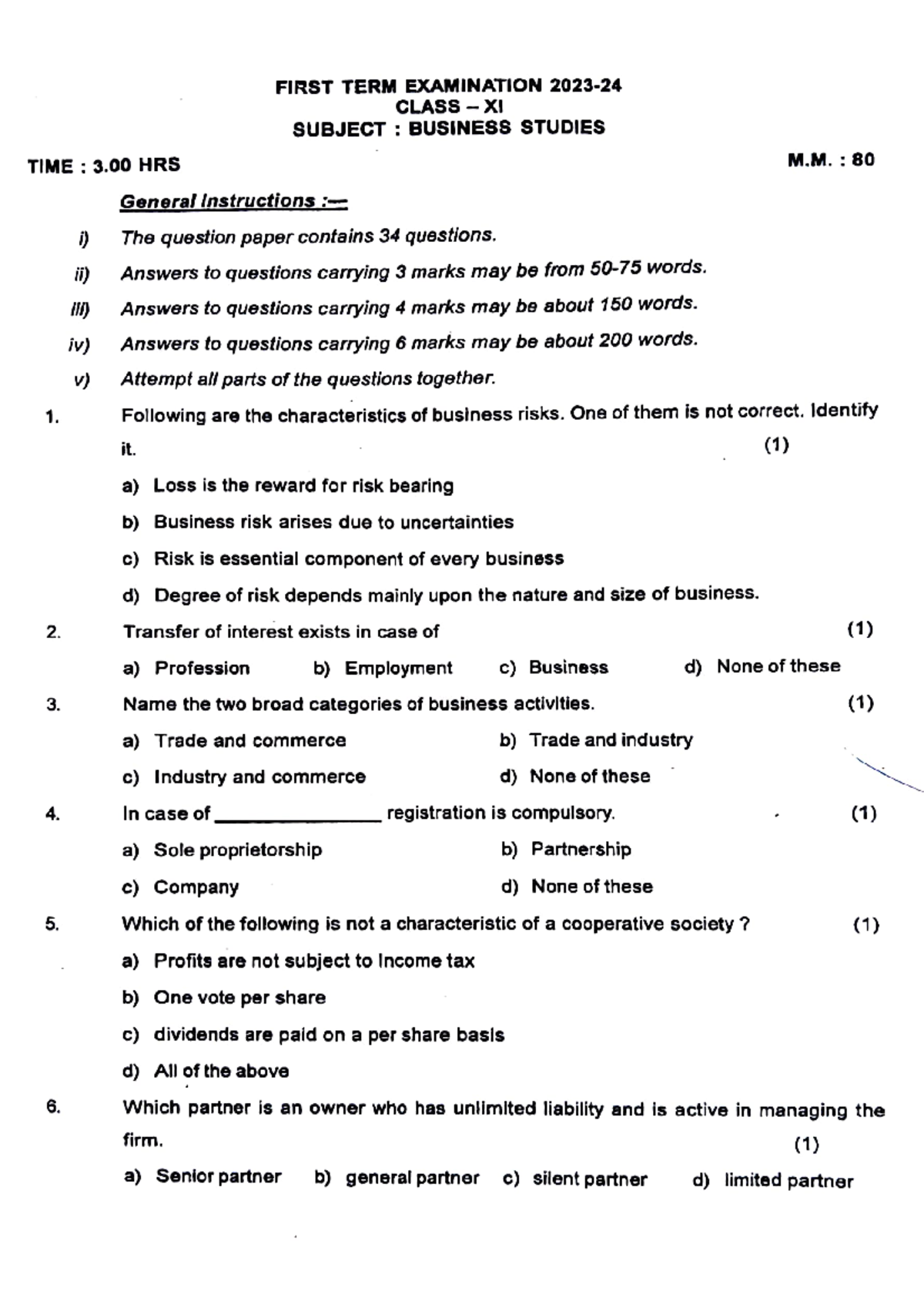 BST QP (Sample Paper) - Def - Constitution Law - Studocu