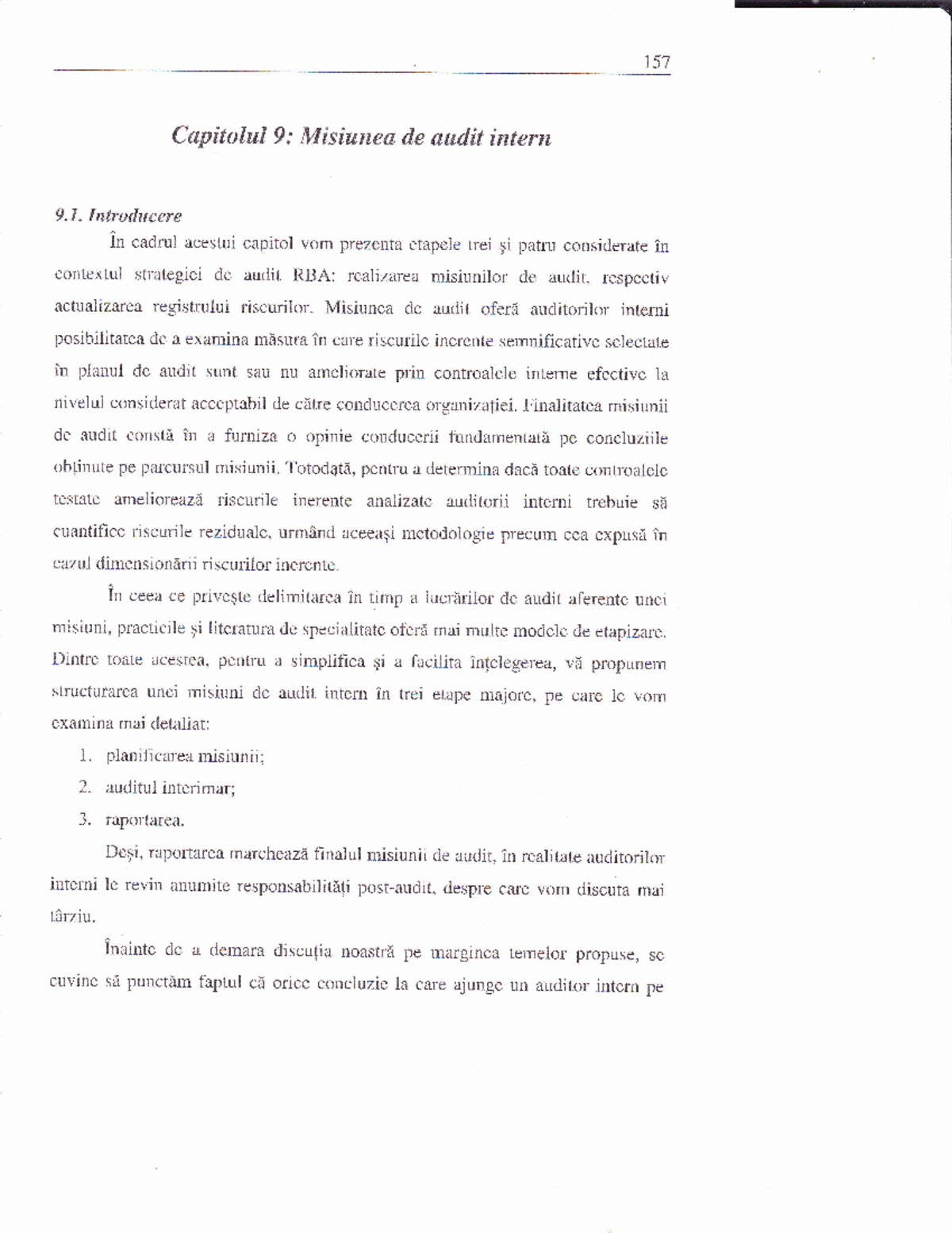 Audit INT DL 9 Misiunea - N/a - r Capitolul 9: Misiunea de audit intern ...