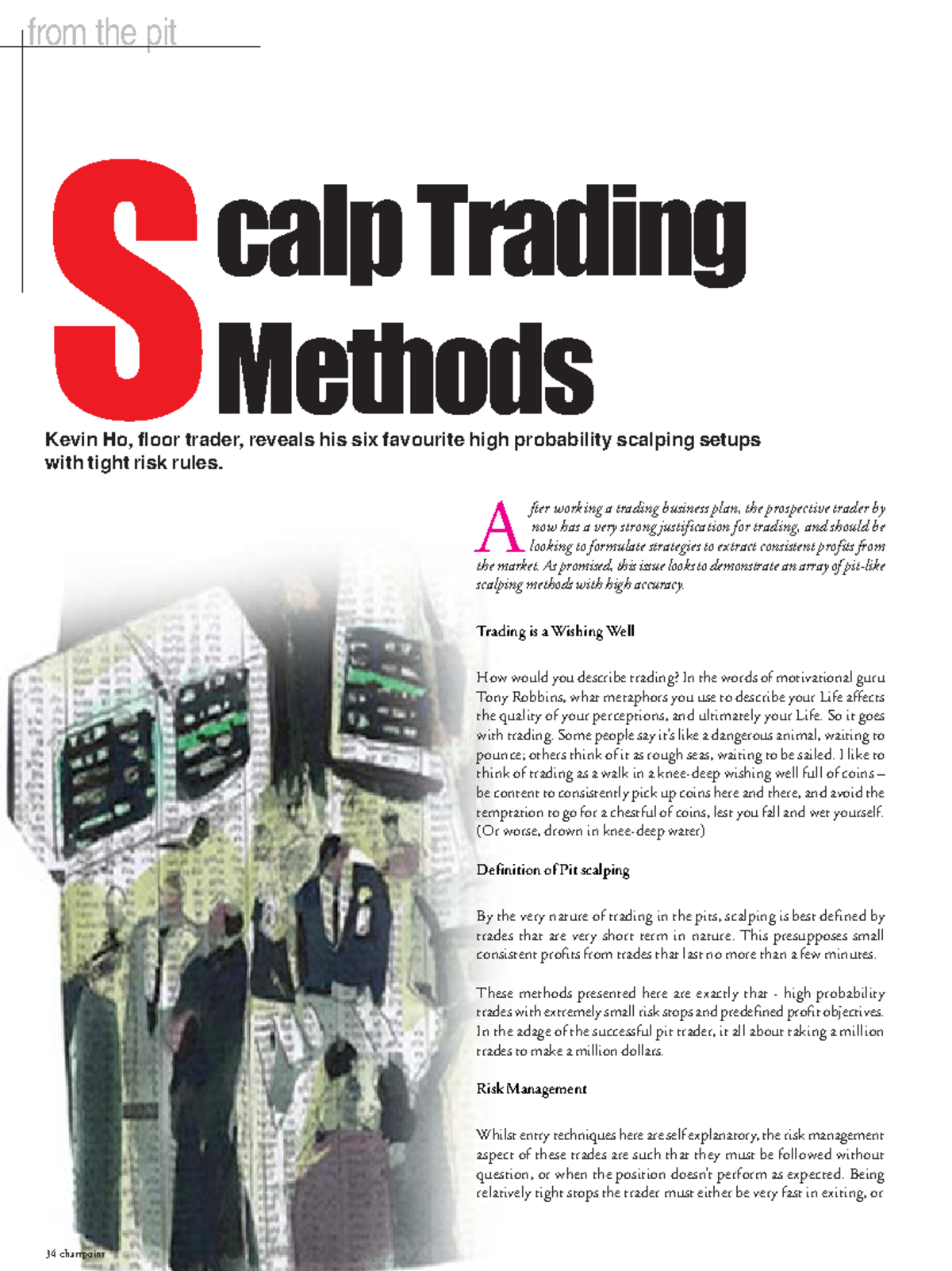 LBR Scalp setups - S from the pit A Kevin Ho, floor trader, reveals his ...