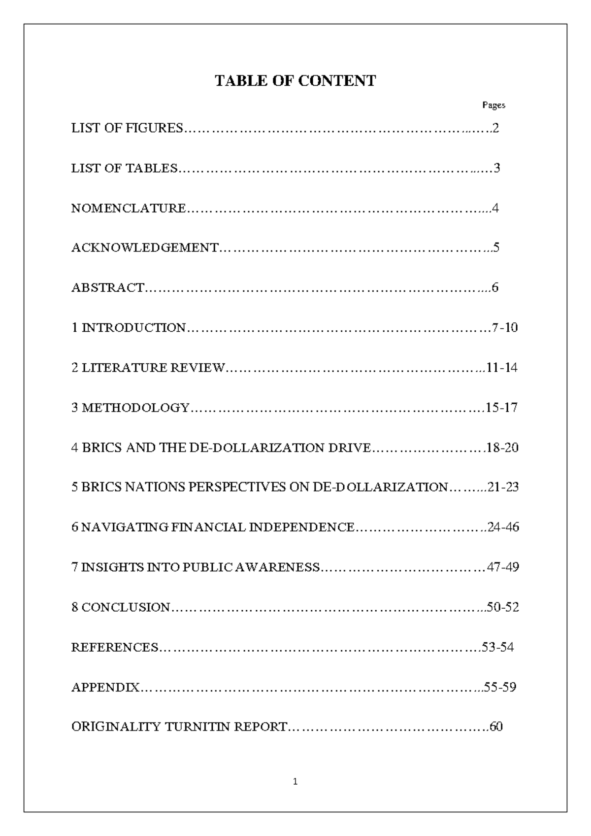 Dissertation important - TABLE OF CONTENT LIST OF FIGURES LIST OF - Studocu