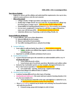 CH. 7 - Establishing Direction in Your Life - STRATEGIES TO SUCCESS CH ...