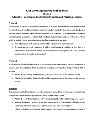 Lecture 01 Introduction-2 - ENGG Engineering Risk and Uncertainty 1. Introduction to the course ...