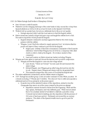 Tragedy of Jamestown - “Starving Time”- winter of 1609-1610 Widespread ...