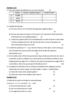 Vectors problems 2 - practicals and assignments - AP Physics C Practice ...