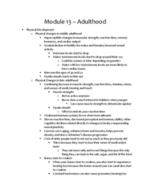 PSY1002 - Module 28 Lecture Notes - Module 28: Genetic and ...