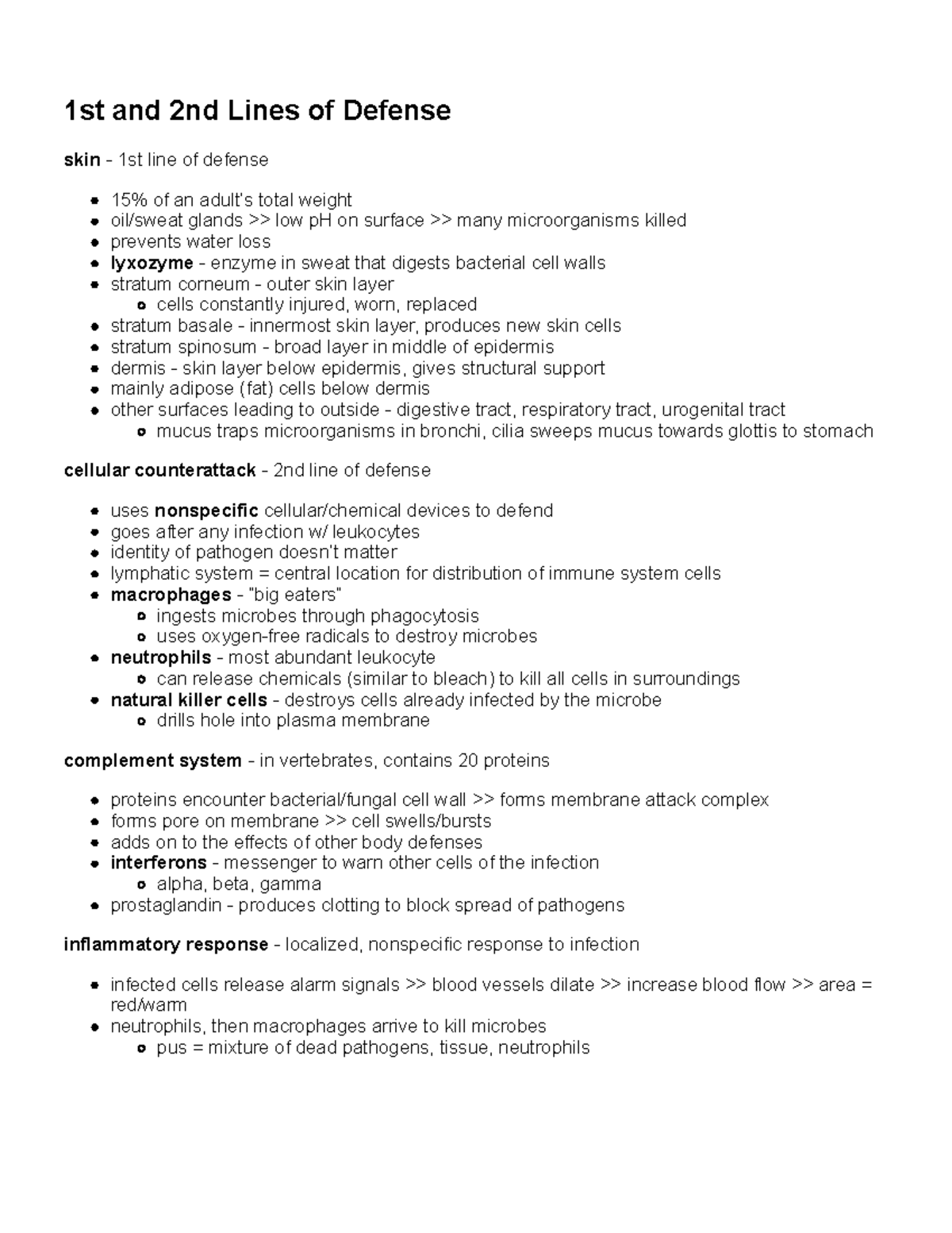 1st and 2nd Lines of Defense - Studocu