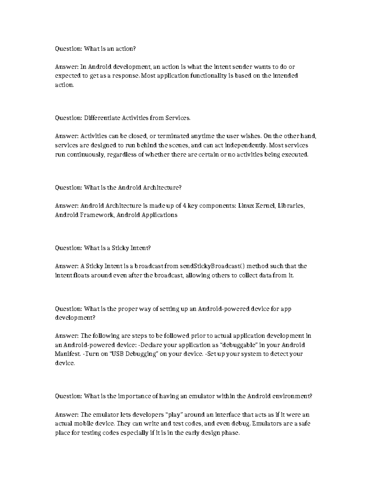 Sangha unsatiating tristich - Question: What is an action? Answer: In ...