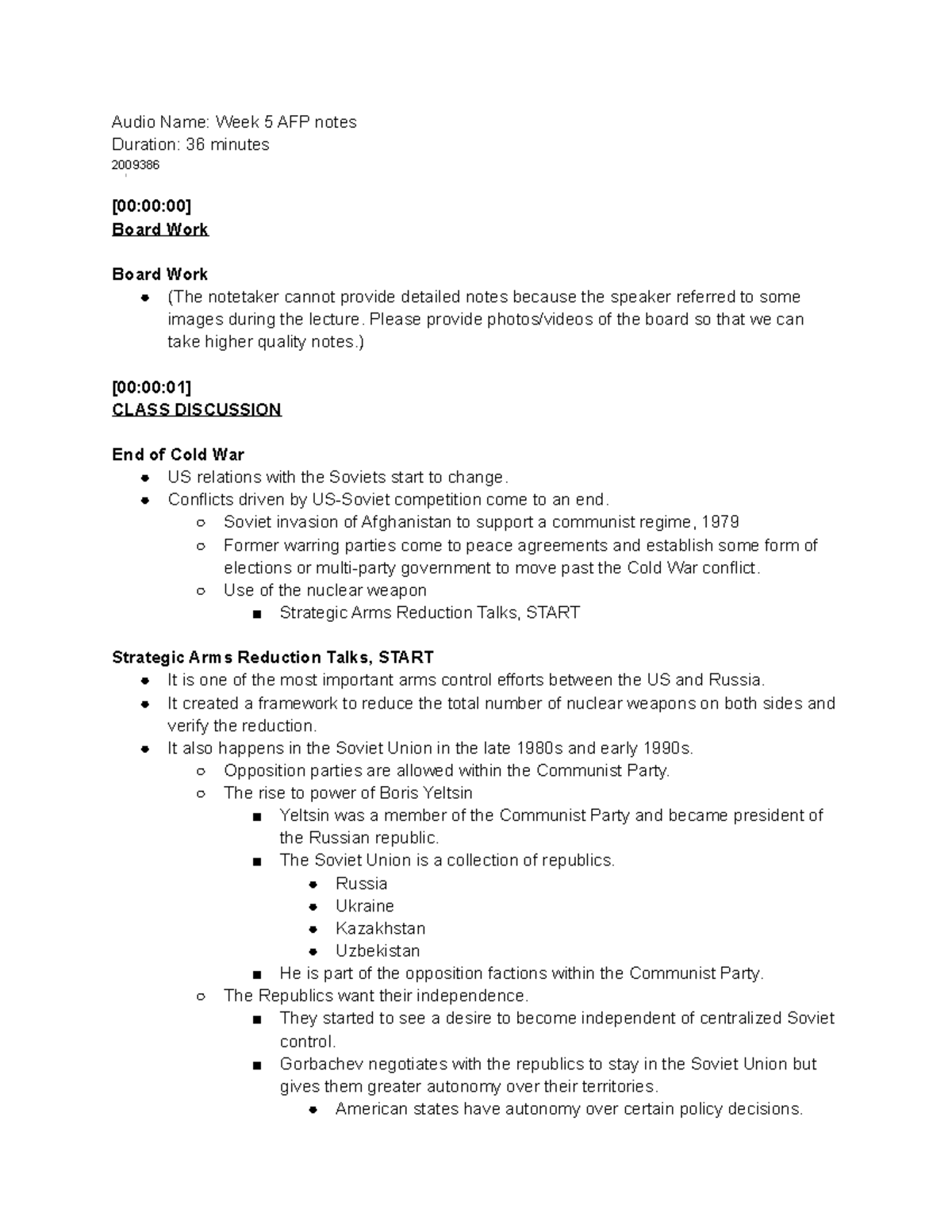Week 5 AFP notes Summary Notes - Audio Name: Week 5 AFP notes Duration ...