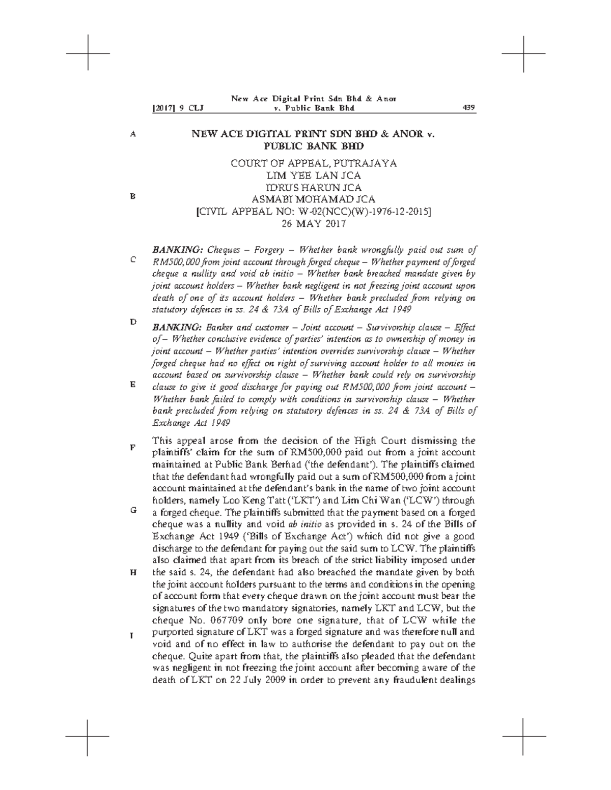 S.24 and 73A of boe - NEGOTIABLE INSTRUMENT CHAPTER 4 INTRO TO ...