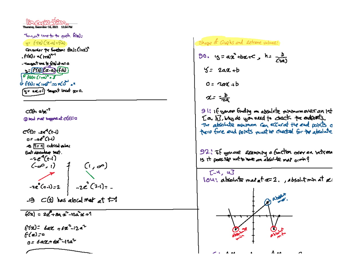 Linearization homework for math 1506 - MAT1506 - Studocu