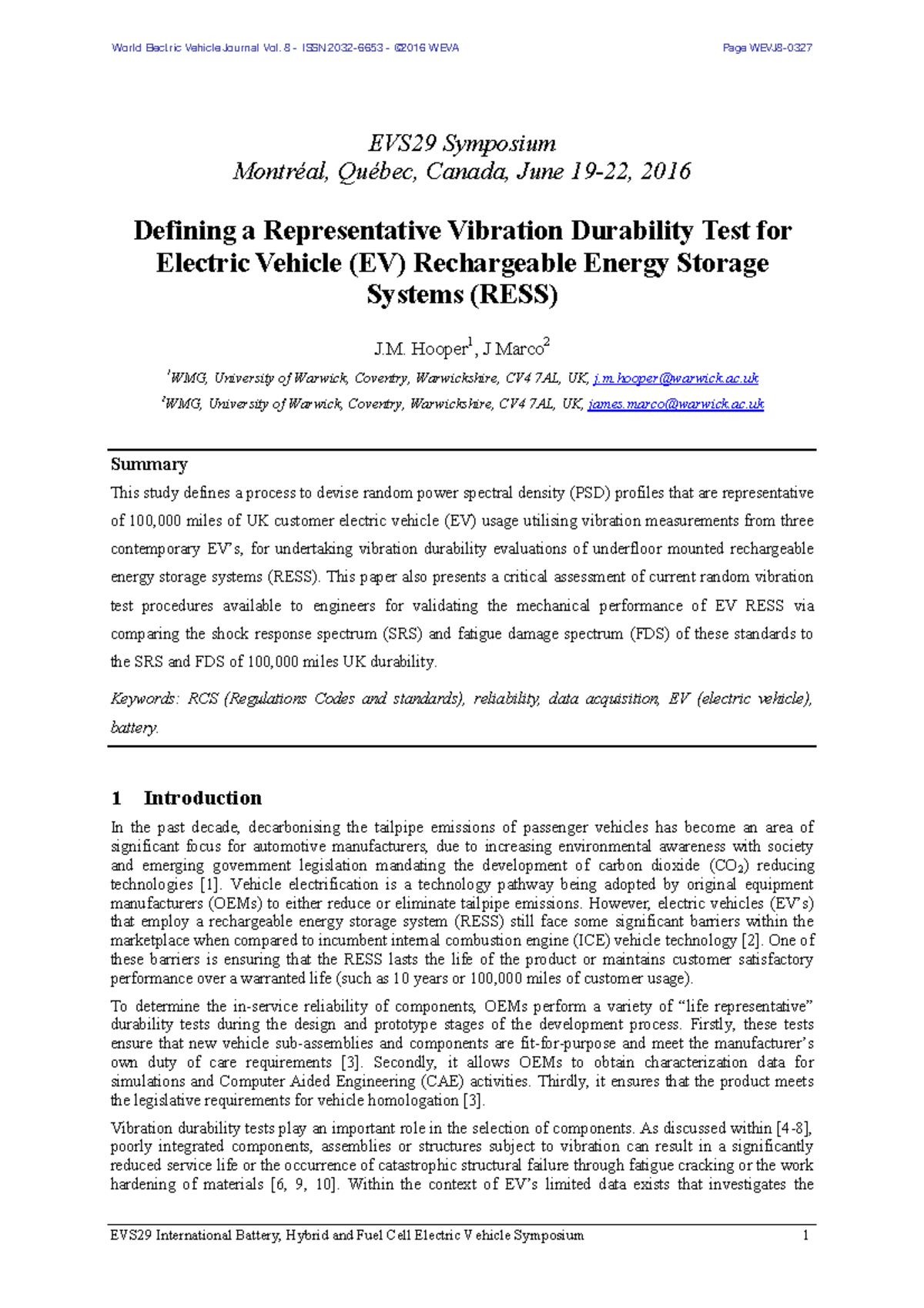 Wevj-08-00327 - li ion battery aging modelling for students dgdfhbdgt fhnj fgh - EVS29 Symposium ...