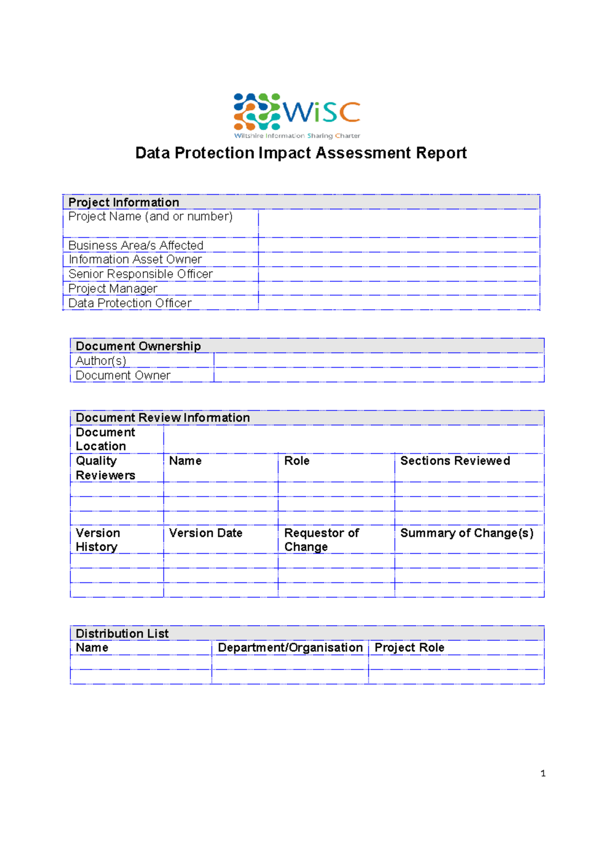 Wisc-dpia-template - Data Protection - Data Protection Impact ...