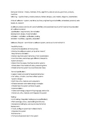 Information modelling - Information modelling Created Class COM Type Lecture Materials Reviewed ...