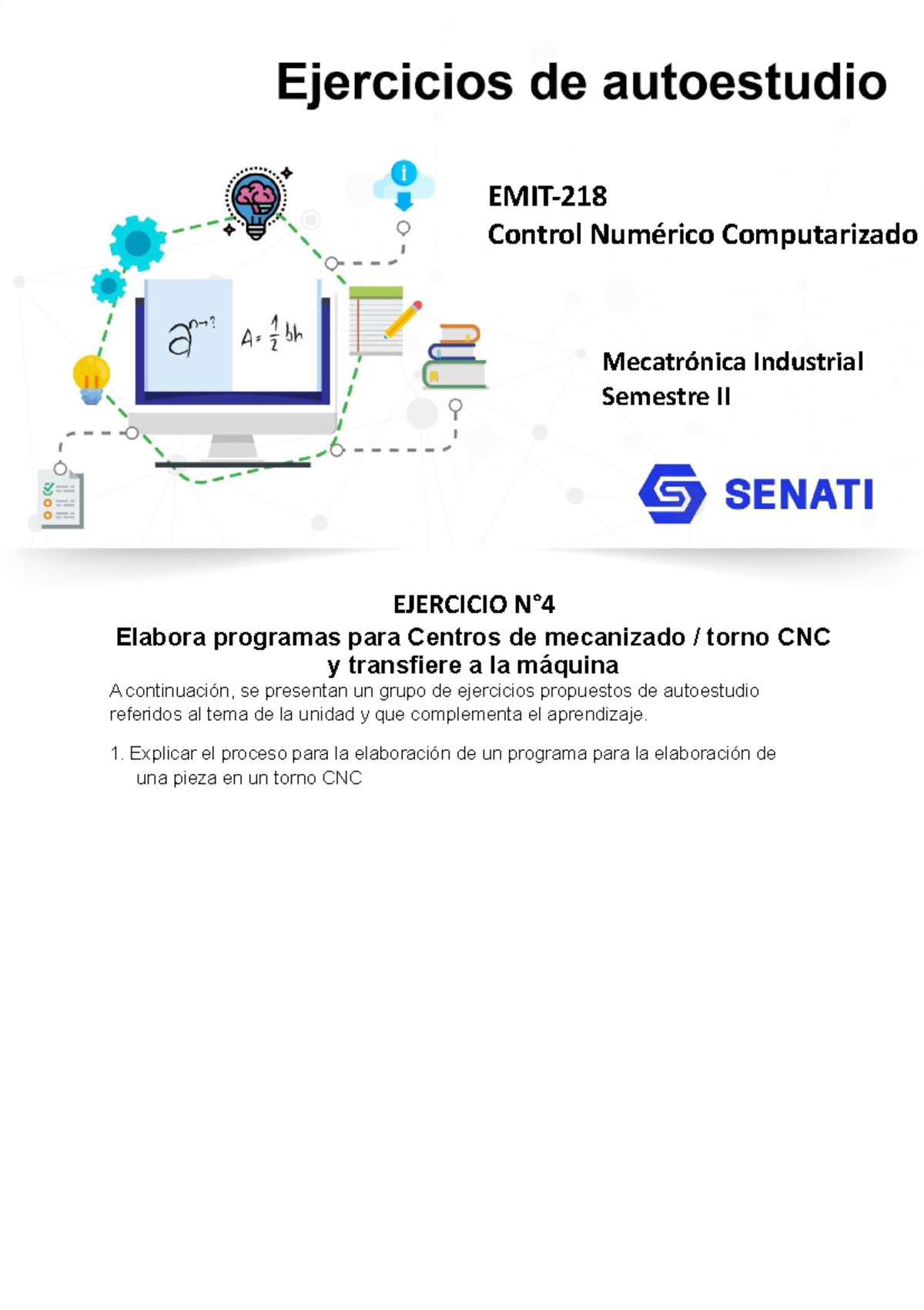 EMIT EMIT-218 Ejercicio T004 NC - EMIT- Control Numérico Computarizado ...