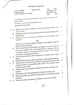 C programming past papers - Civil Engineering - Studocu