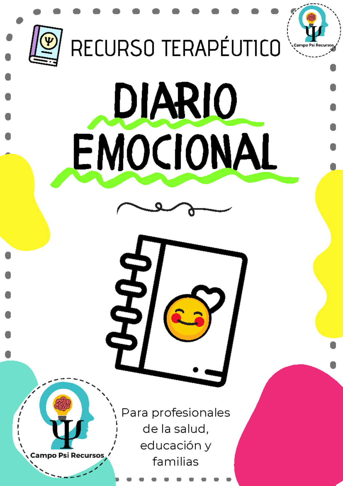 Diario emocional - Diario emocional RECURSO TERAPÉUTICO Para ...