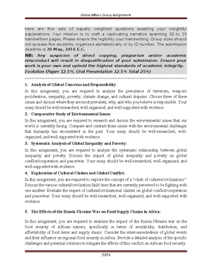 Global Trends Chapter 1 Note – Campus Handout - Global Trends Chapter 1 ...